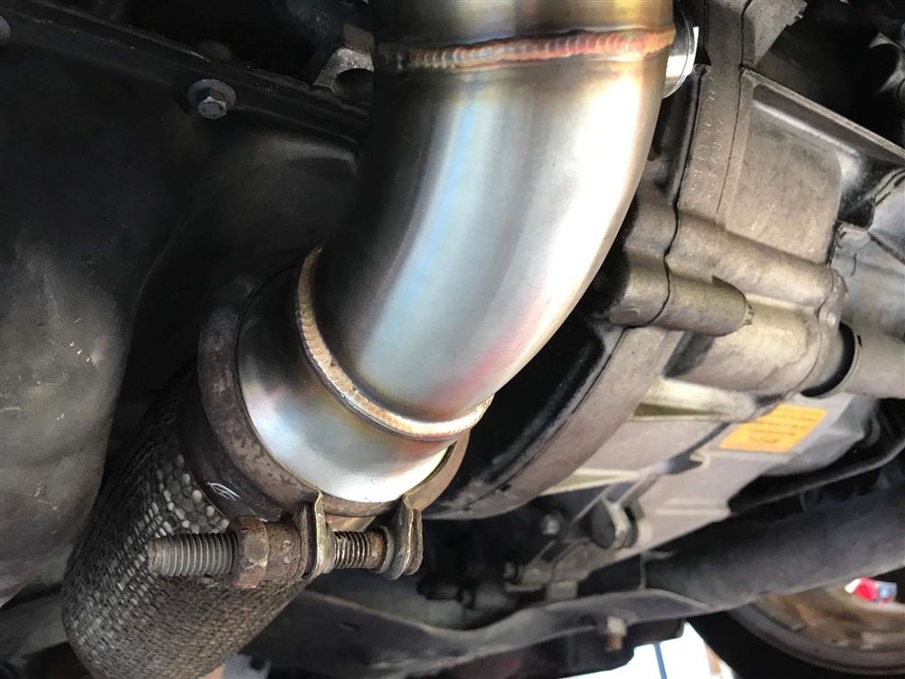 CNT Racing Mini Cooper catted exhaust pipe for R55 R56 R57 R58 R59 R60